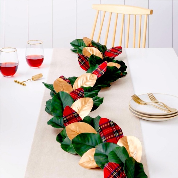 Target | Holiday | Nwt Magnoliaplaid Garland | Poshmark